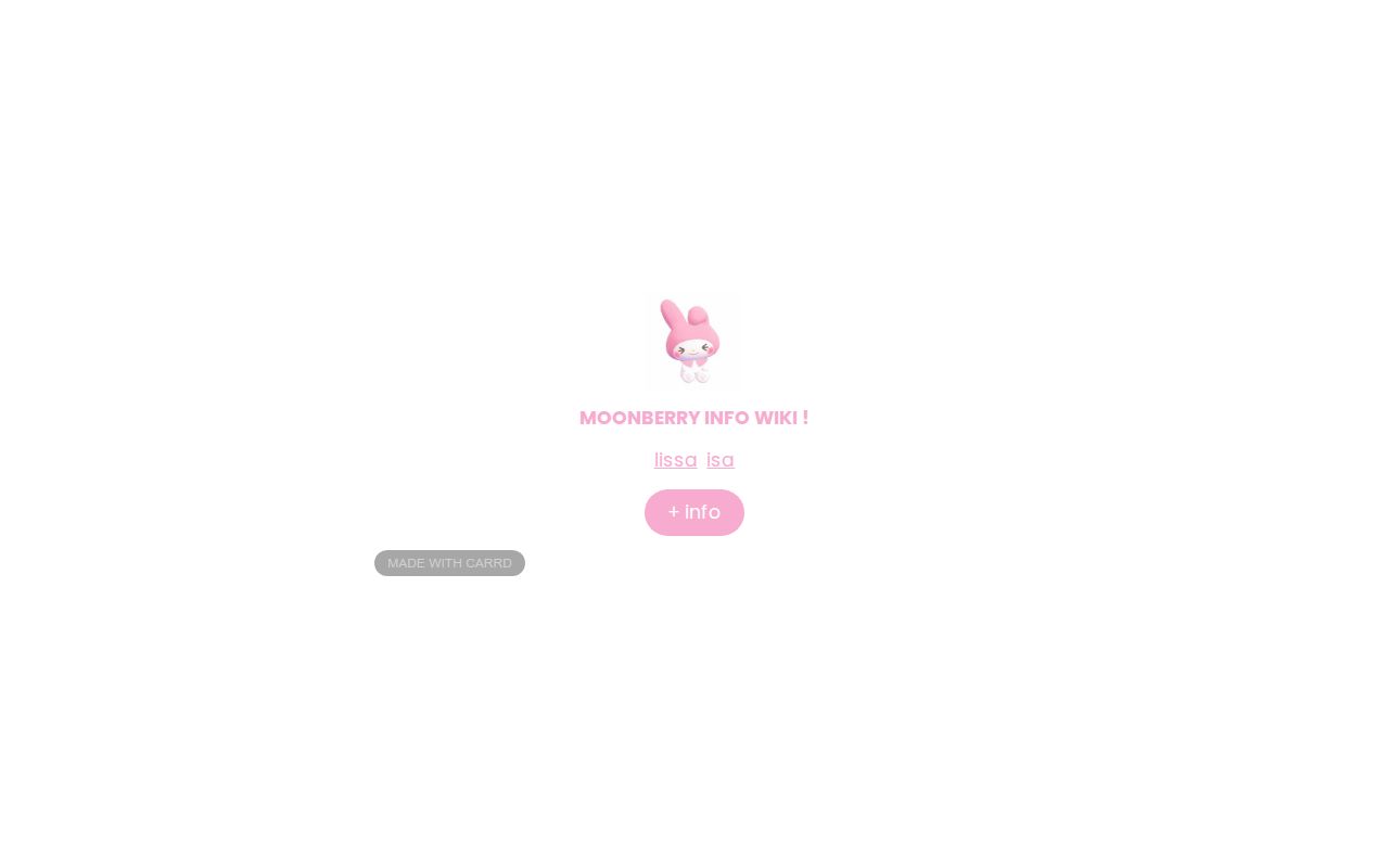moonberry manual info